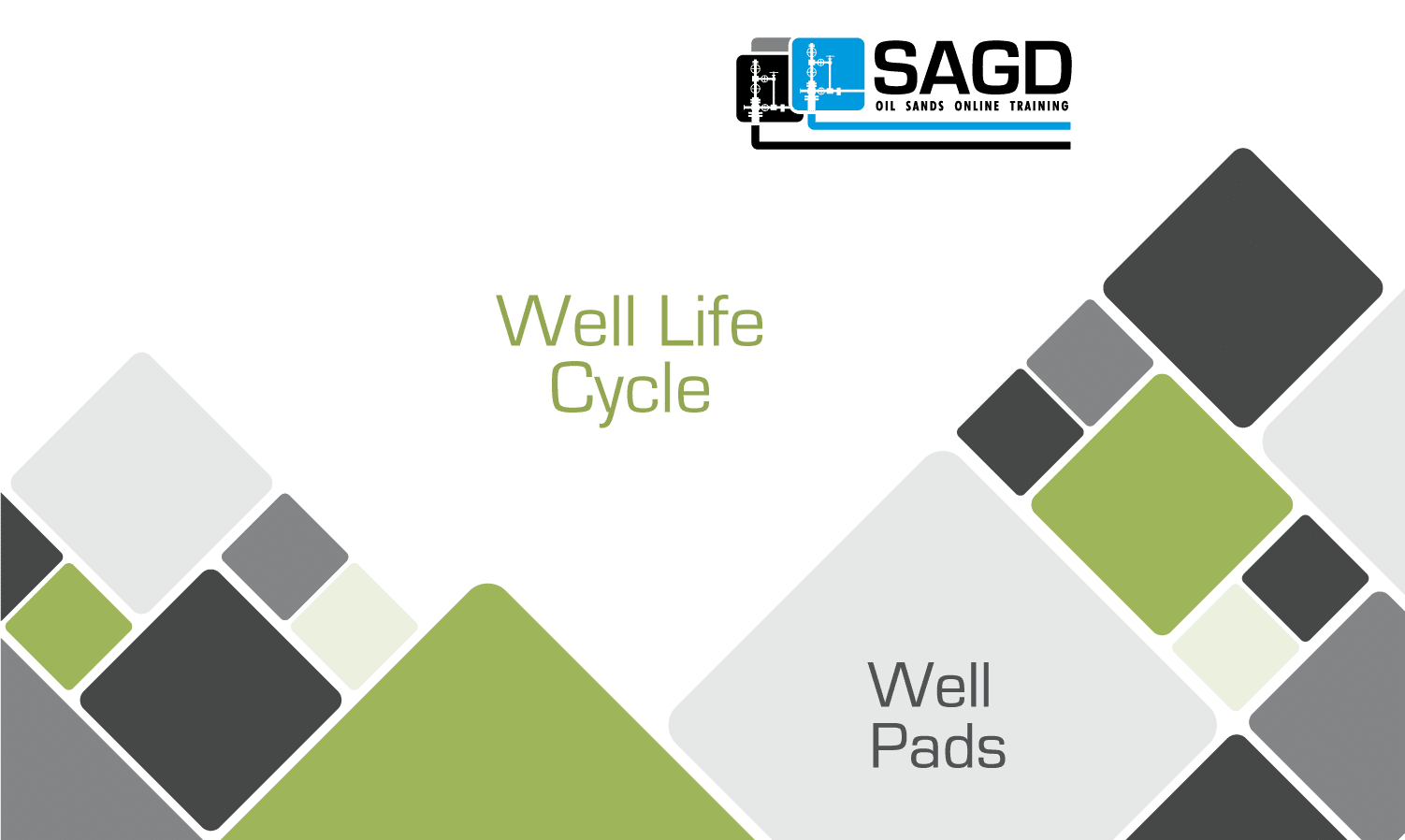 Well Life Cycle: SAGD Oil Sands Online Training | Contendo